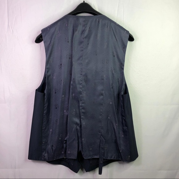 Suits & Blazers | Phat Farm Premium Mens Metal Blue 3 Piece Suit | Poshmark